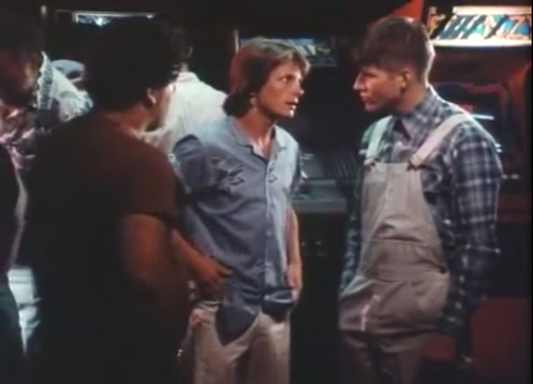 Marty McFly meets his dad in an arcade | Museum of the Game ...