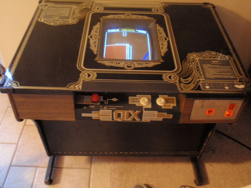 Qix cocktail settings - can't flip the screen | Museum of the Game ...