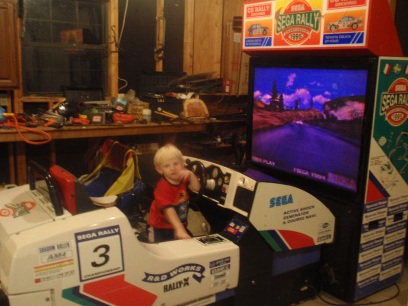 New Game: Sega Rally Championship - Deluxe sitdown | Museum of the Game ...